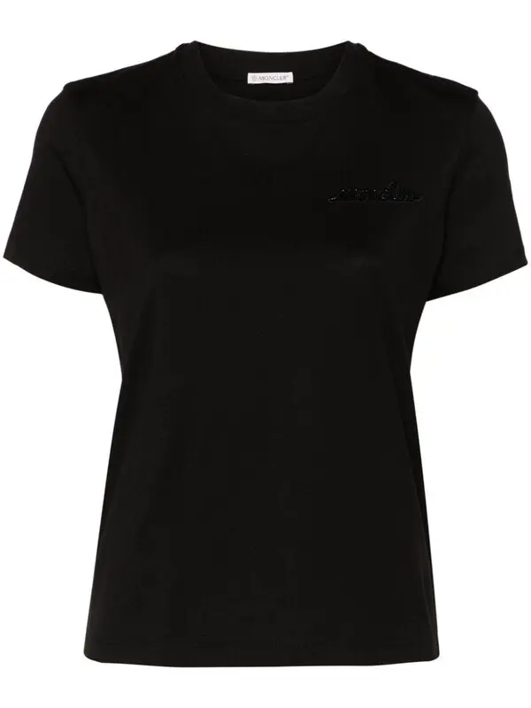 Moncler Crew-neck T-shirt - Black