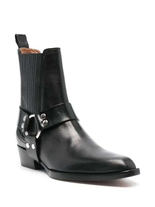 Paris Texas Helena Ankle Boots - Black