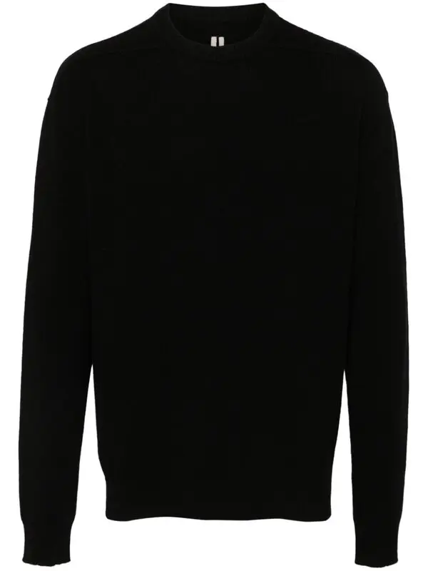 Rick Owens Drop-shoulder Jumper - Black