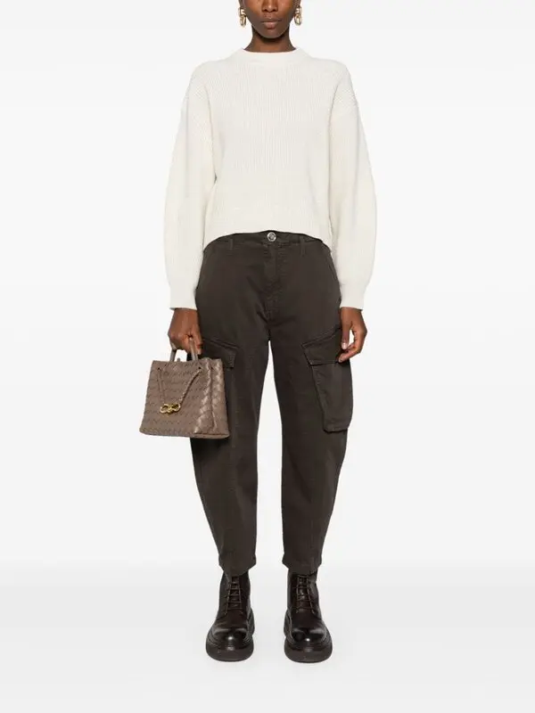 Brunello Cucinelli Sequin-embellished Knitted Jumper - Neutrals