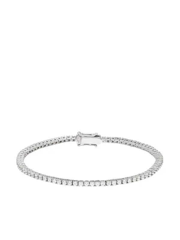 VEYNOU 18kt White Gold Diamond Tennis Bracelet - Silver