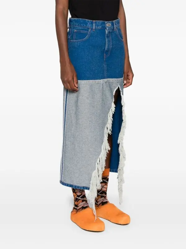 Marni Organic Cotton Denim Skirt