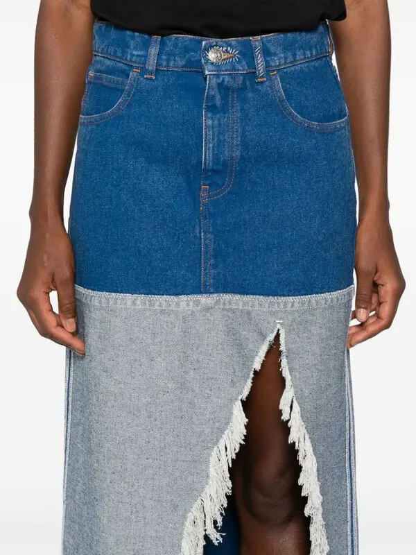 Marni Organic Cotton Denim Skirt