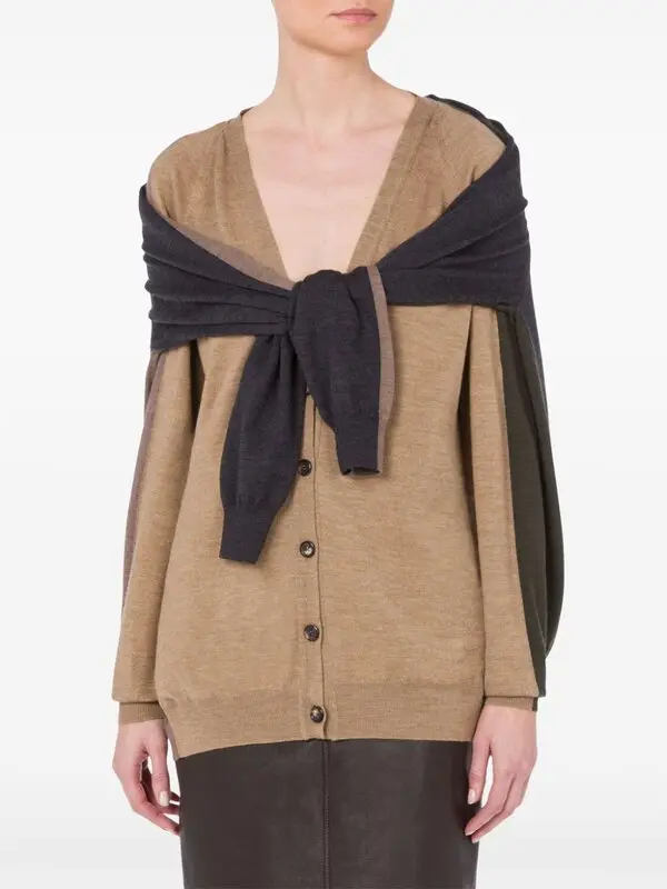 Moschino Layered Cardigan