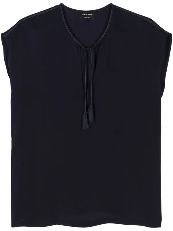 Giorgio Armani Georgette Silk Blouse