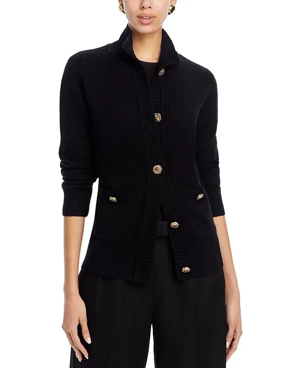 Bloomingdale'S C Exclusive Rib Knit Cardigan