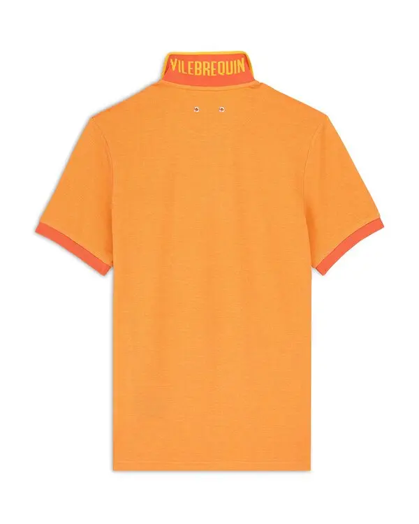Vilebrequin Palan Classic Fit Cotton Pique Polo Shirt - Maize