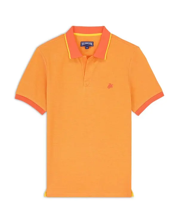 Vilebrequin Palan Classic Fit Cotton Pique Polo Shirt - Maize