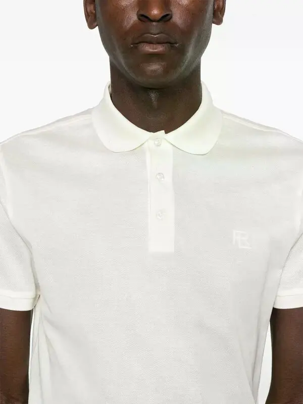 Ralph Lauren Purple Label Logo-embroidered Piqué Polo Shirt - Neutrals