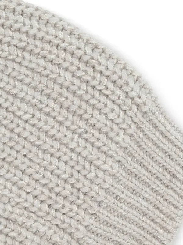 Brunello Cucinelli Ribbed Cashmere Beanie