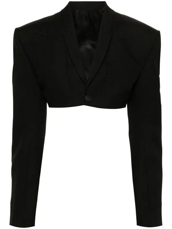 Rick Owens Tatlin Cropped Blazer