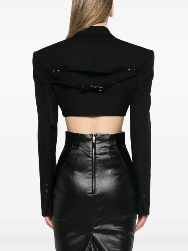 Rick Owens Tatlin Cropped Blazer