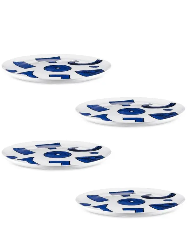 ALESSI X Naoto Fukasawa Itsumo Dinner Plates - White