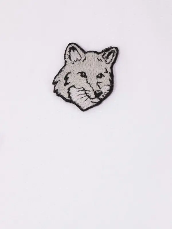 Maison Kitsuné Contour Fox Head Shirt - White