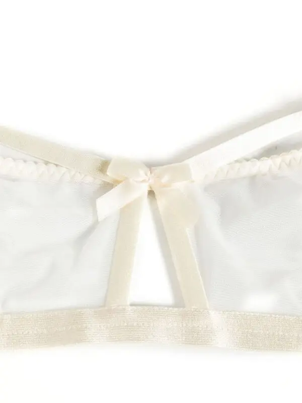 BORDELLE Bondage Belle Mesh Bra - Neutrals