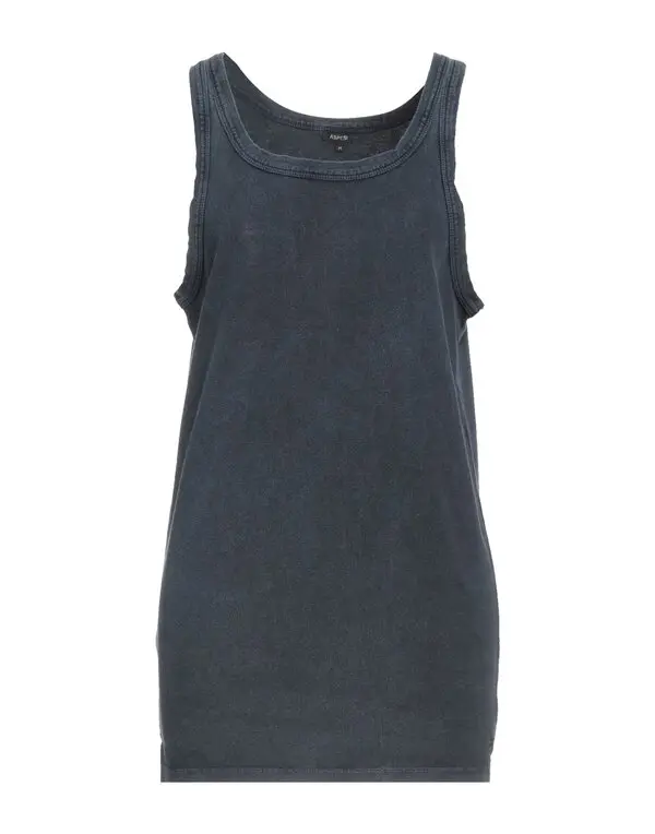 Aspesi Cotton Tank Top - Blue