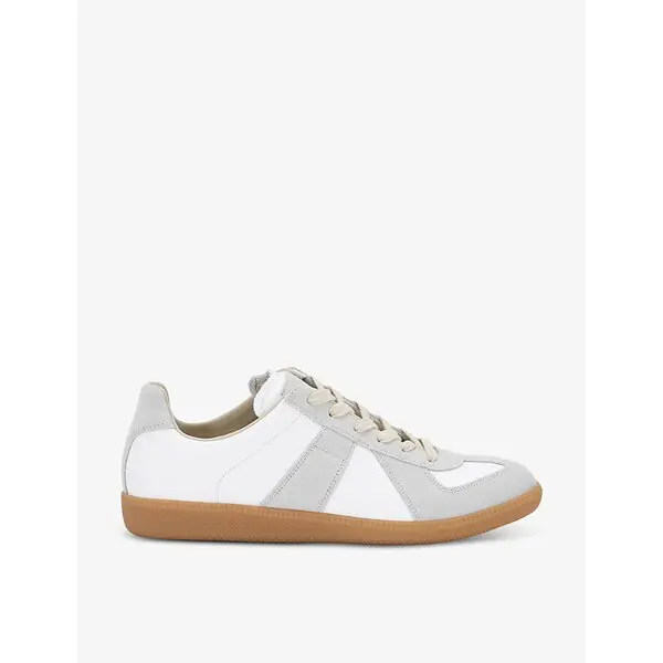 MAISON MARGIELA Replica Leather Low-top Trainers - White