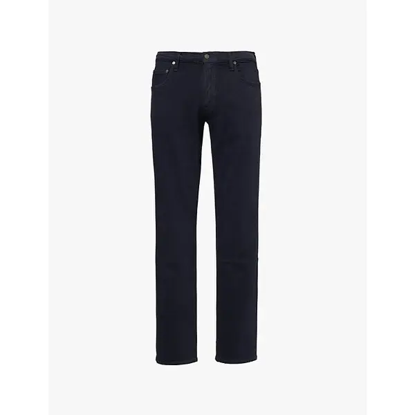 Citizens Of Humanity Gage Softweft Regular-fit Straight-leg Jeans - True Navy (navy)
