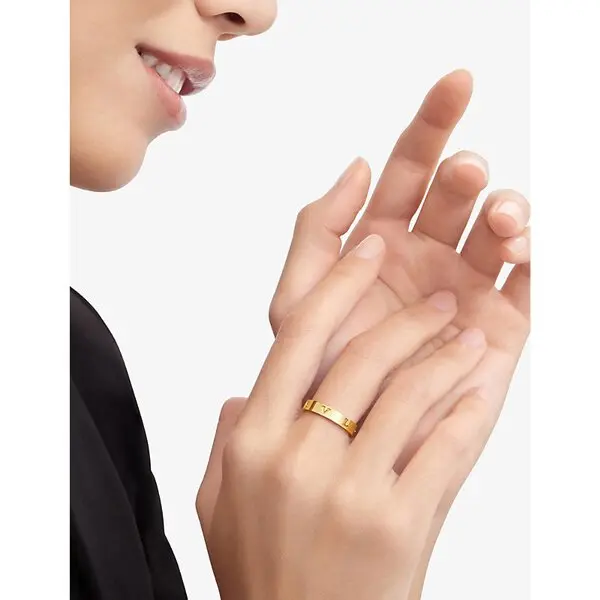 BVLGARI B.zero1 18ct Yellow-gold Ring - Yellow Gold