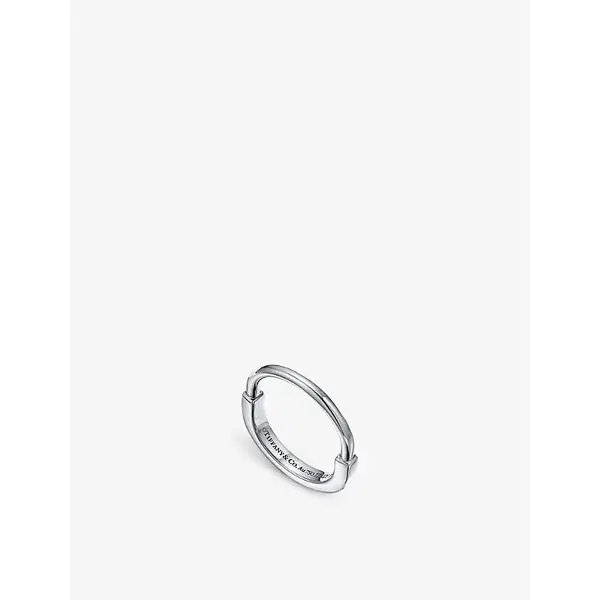 Tiffany & Co. Lock 18ct White-gold Ring