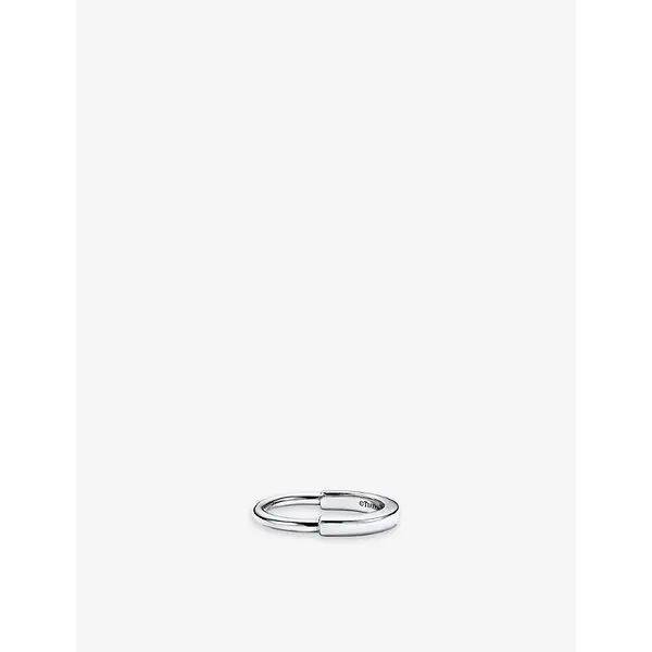 Tiffany & Co. Lock 18ct White-gold Ring