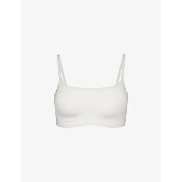SLOGGI Zero Feel 2.0 Stretch-jersey Bra - Silk White