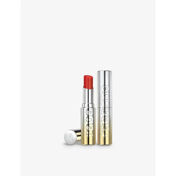 Rabanne Dramalips Glassy Highly Pigmented Lipstick 3.4g - 636 Red Seal