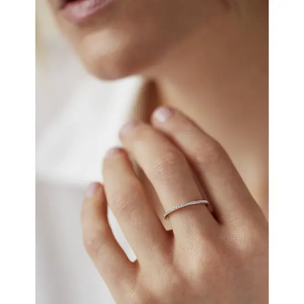 Monica Vinader Eternity Diamond Ring