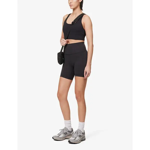 Lululemon Wunder Train High-rise " Stretch-woven Shorts - Black