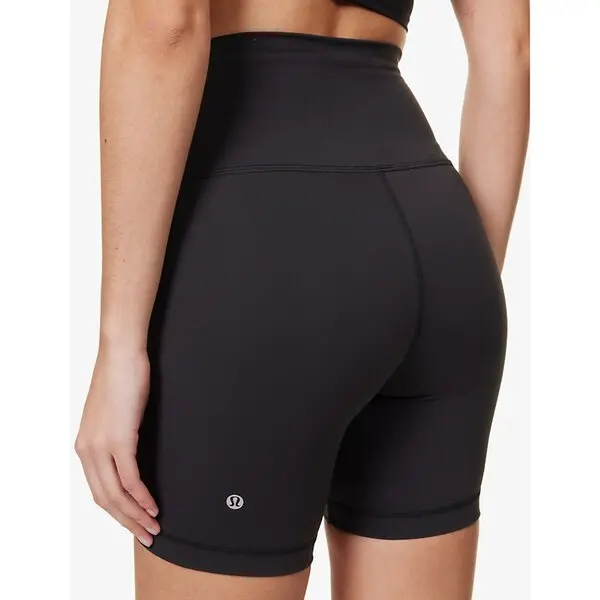 Lululemon Wunder Train High-rise " Stretch-woven Shorts - Black