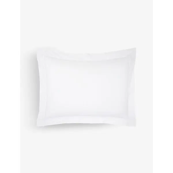YVES DELORME Athena Double Pillowcase 50x75cm - Blanc