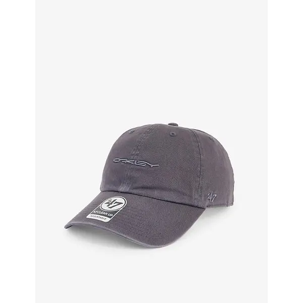 Oakley Brand-embroidered Cotton Baseball Cap - Blackout
