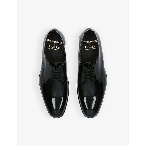 LOAKE Bow Leather Oxford Shoes