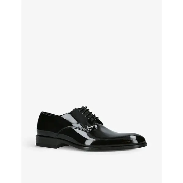 LOAKE Bow Leather Oxford Shoes