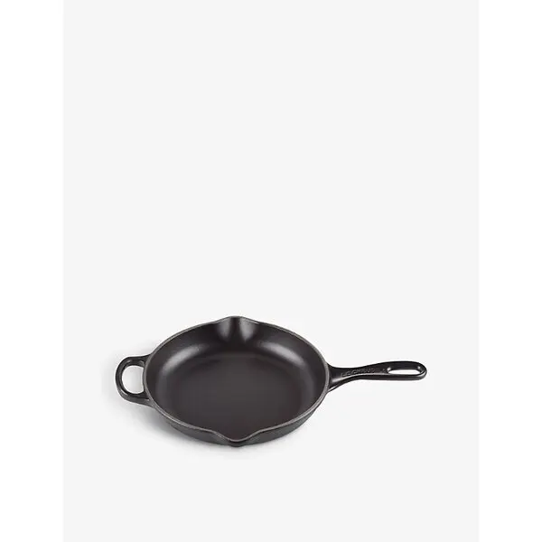 LE CREUSET Signature Round Cast-iron Skillet - Satin Black
