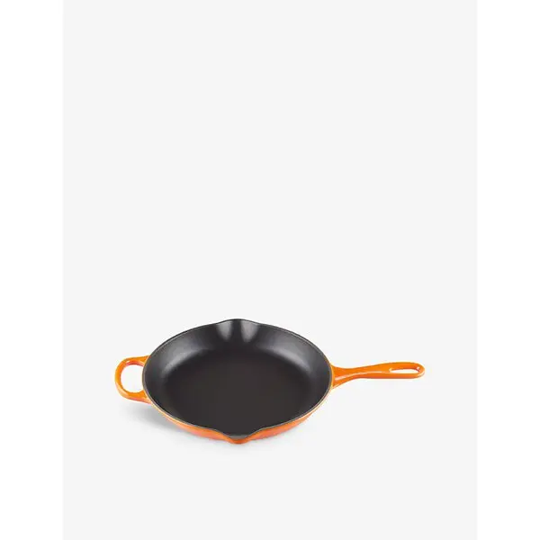 LE CREUSET Signature Round Cast-iron Skillet - Volcanic