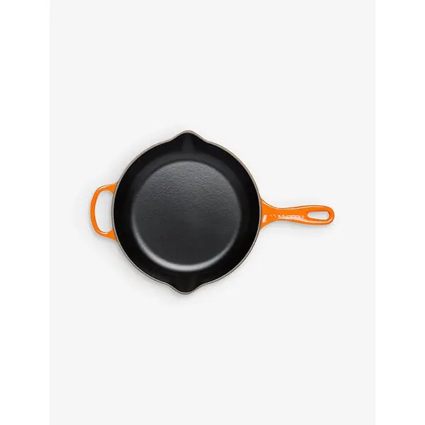 LE CREUSET Signature Round Cast-iron Skillet - Volcanic