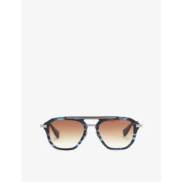 Dita Terracraft Aviator Sunglasses - Blue