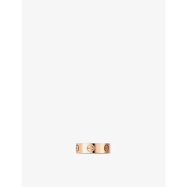 Cartier Love 18ct Rose Gold Ring - One-color