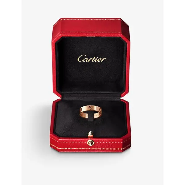 Cartier Love 18ct Rose Gold Ring - One-color