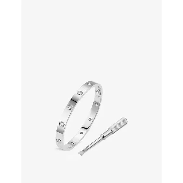 Cartier Love Bracelet - White Gold