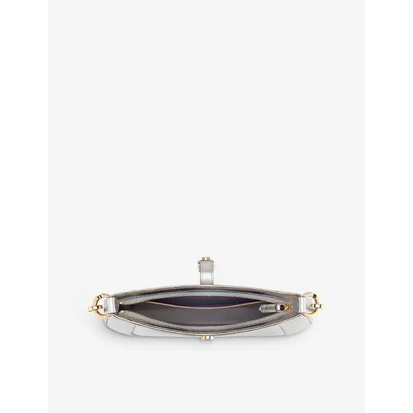 BVLGARI Serpenti Baia Small Shoulder Bag - Silver