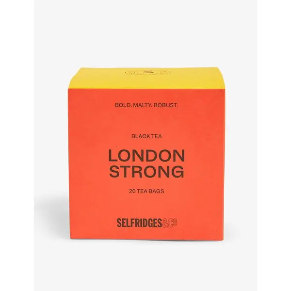 SELFRIDGES SELECTION London Strong Brew Tea Bags Box Of 20 - One-color