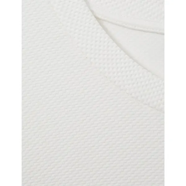 REISS Wick Textured Stretch-woven T-shirt - Off White