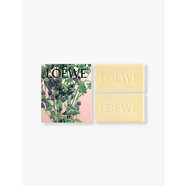 Loewe Oregano Pack Of Two Scented Soap Bars 125g