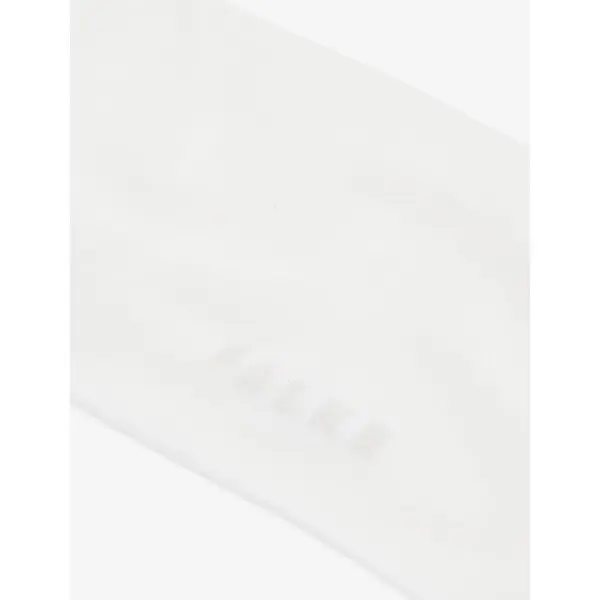 Falke Cotton Touch Rolled-cuff Socks - 2000 White