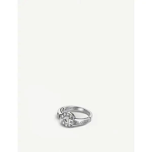BVLGARI 18ct Diamond Ring - White Gold