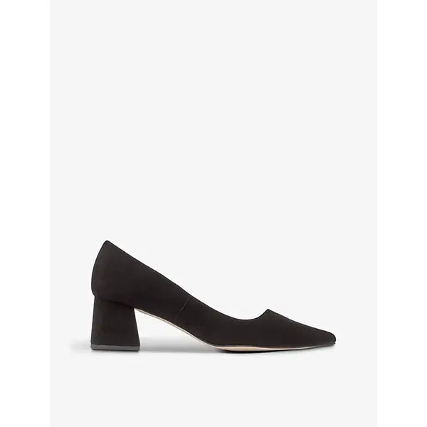 LK BENNETT Pointed-toe Suede Heeled Courts