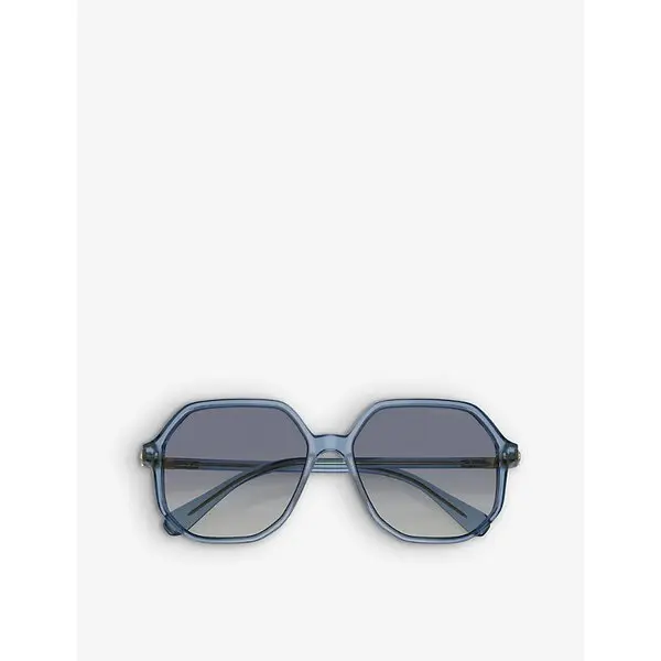 Swarovski Sk6003 Gem-Embellished Sunglasses - Blue  display picture 1