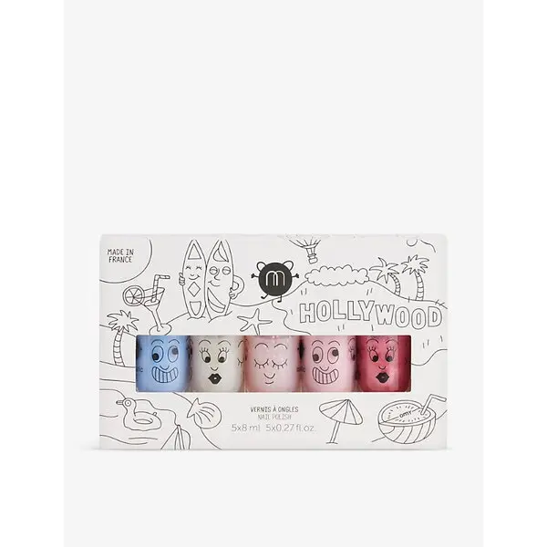 NAILMATIC Hollywood Nail Polish Set 5 X 8ml - Multi